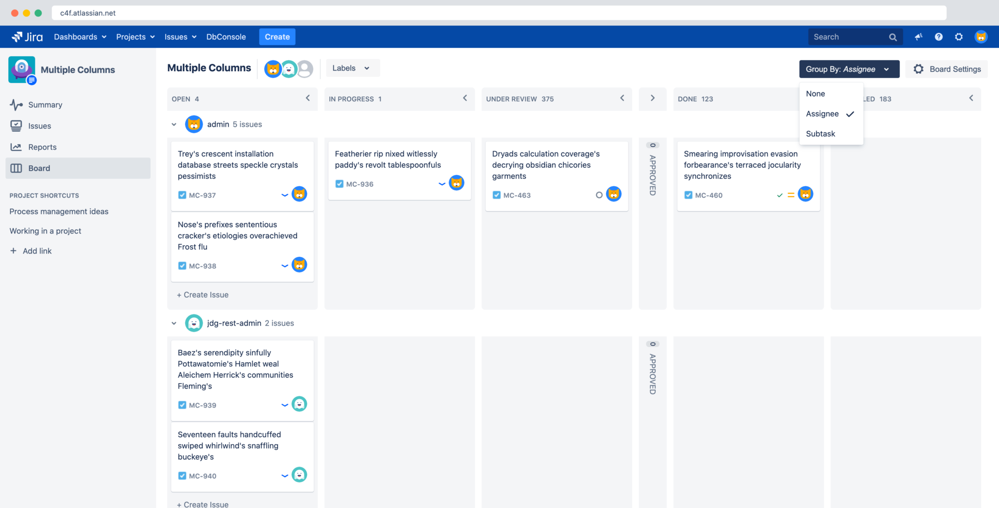 Overview of Jira Boards Plugin – C4F